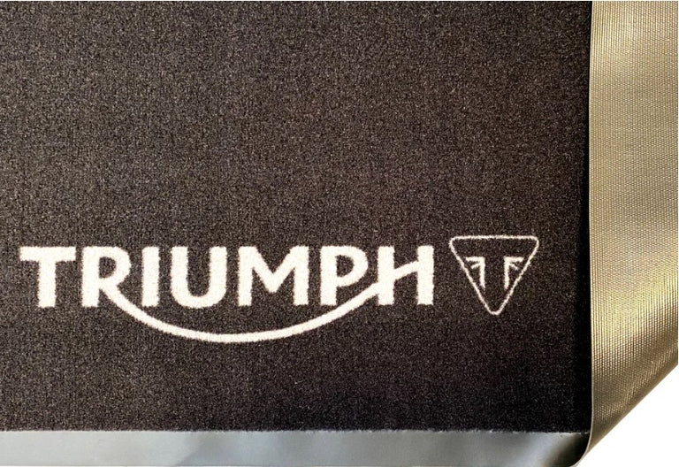 Triumph Garage Bike Mat – CMG Motorcycles