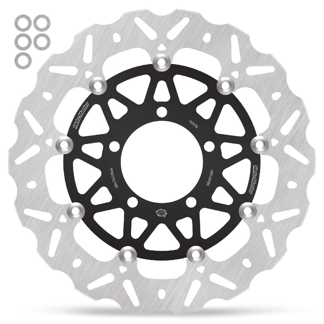 BRAKE DISC FRONT MOTO MASTER NITRO 310MM FLOATING ABS SHIMS TRIUMPH FR ...