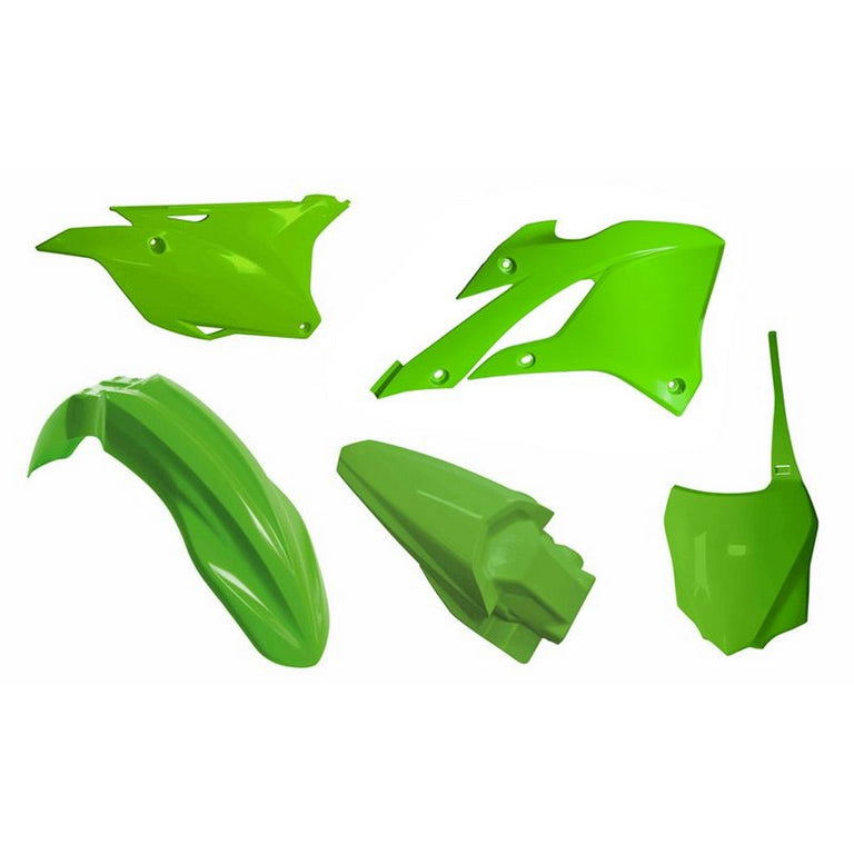 PLASTICS KIT RTECH 5 PIECE GREEN KAWASAKI KX85 22-ON KX112 22-ON – CMG ...
