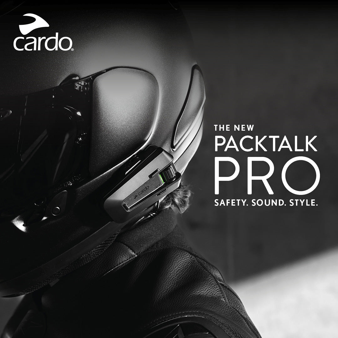 Cardo Packtalk Pro – CMG Motorcycles