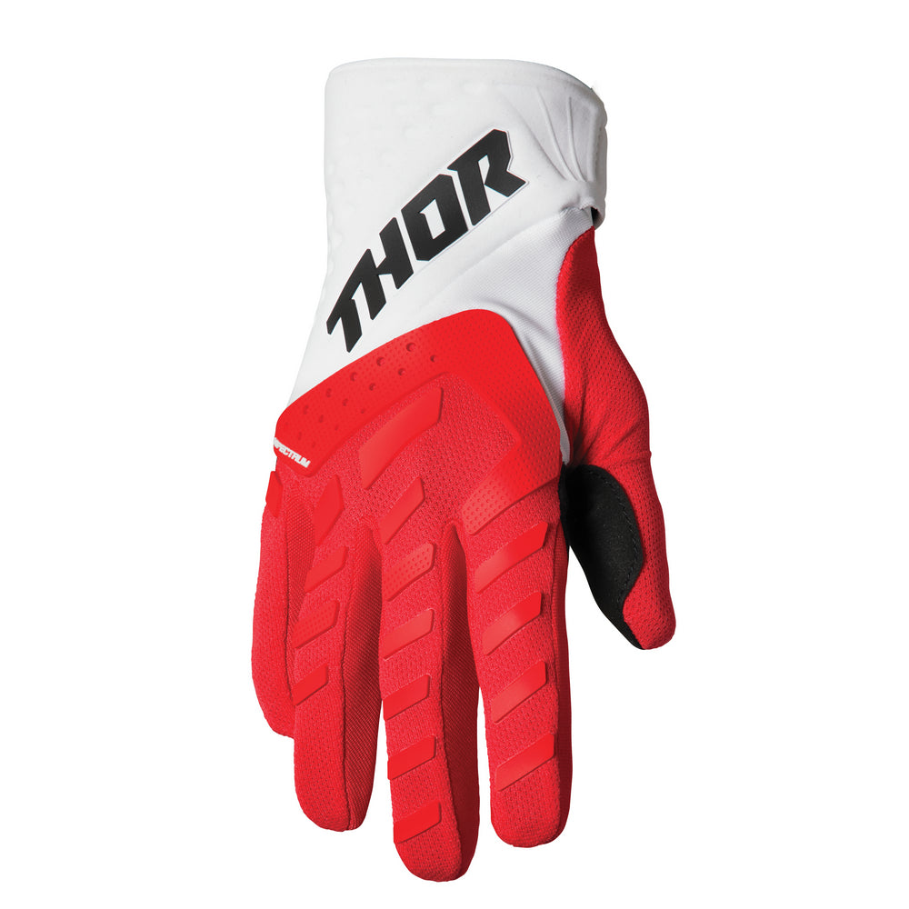 THOR SPECTRUM GLOVE RED/WHITE – CMG Motorcycles