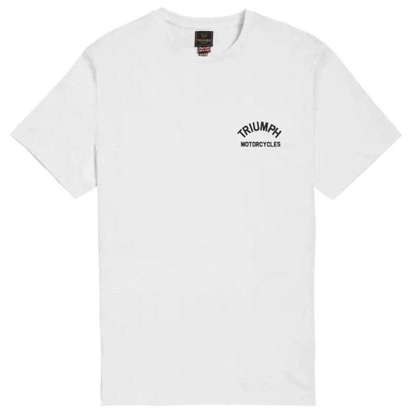 Castle tee white – CMG Motorcycles