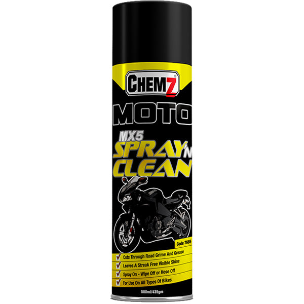 Chemz Moto MX5 Spray Clean – CMG Motorcycles