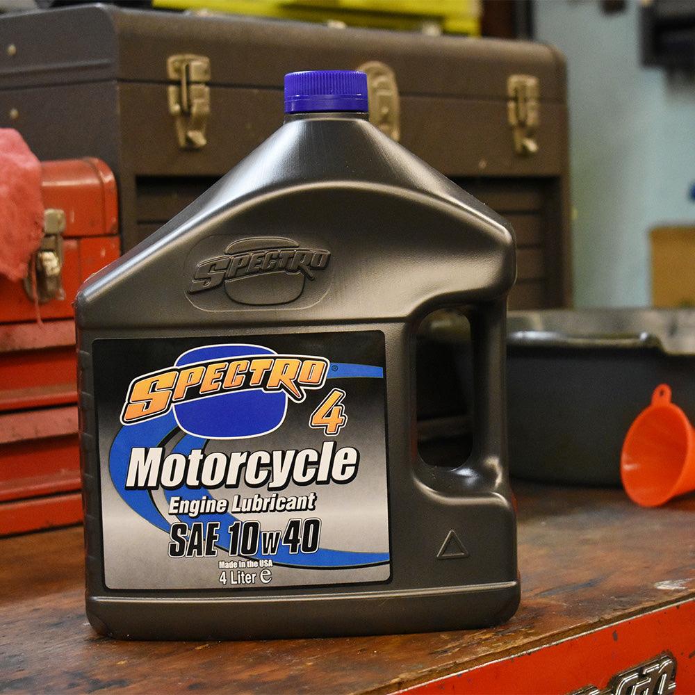 SPECTRO 4 Premium Petroleum Engine Oil – CMG Motorcycles