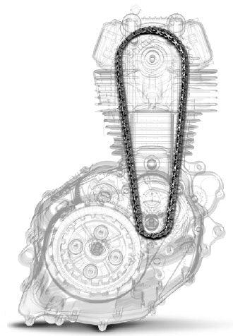 Regina Chain - Primary/Timing chain – CMG Motorcycles