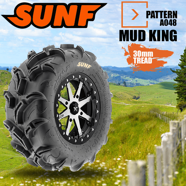 SUNF Mud King ATV Tyre - 6ply – CMG Motorcycles