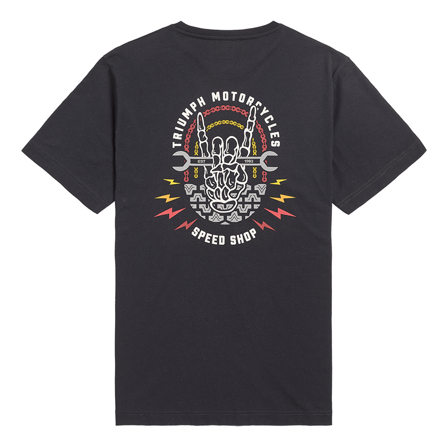 Rad Tee [Jet Black/Muti] – CMG Motorcycles