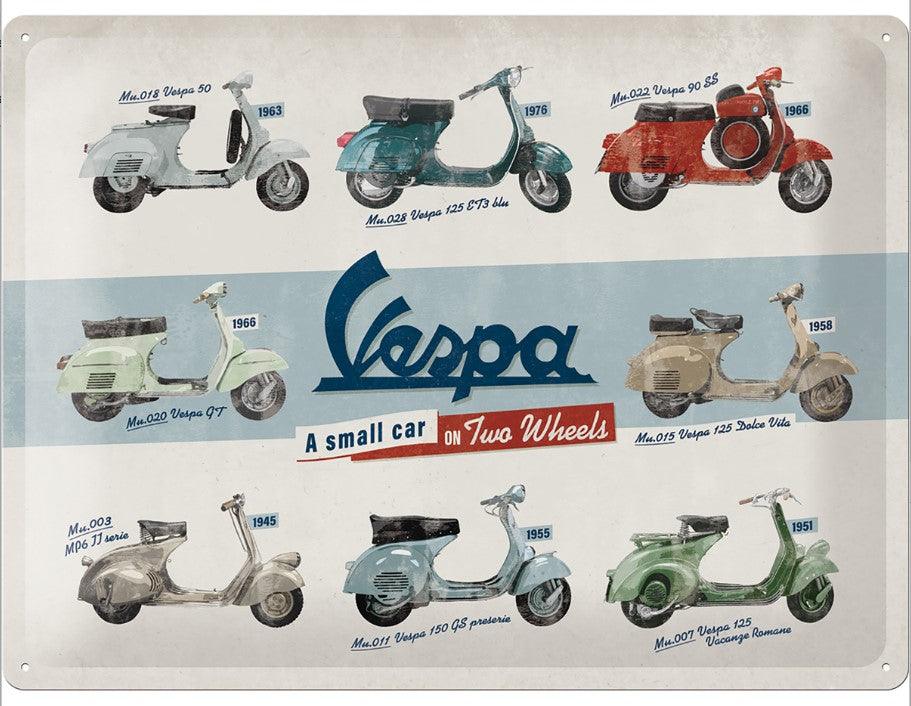 Vespa Tin Signs – CMG Motorcycles